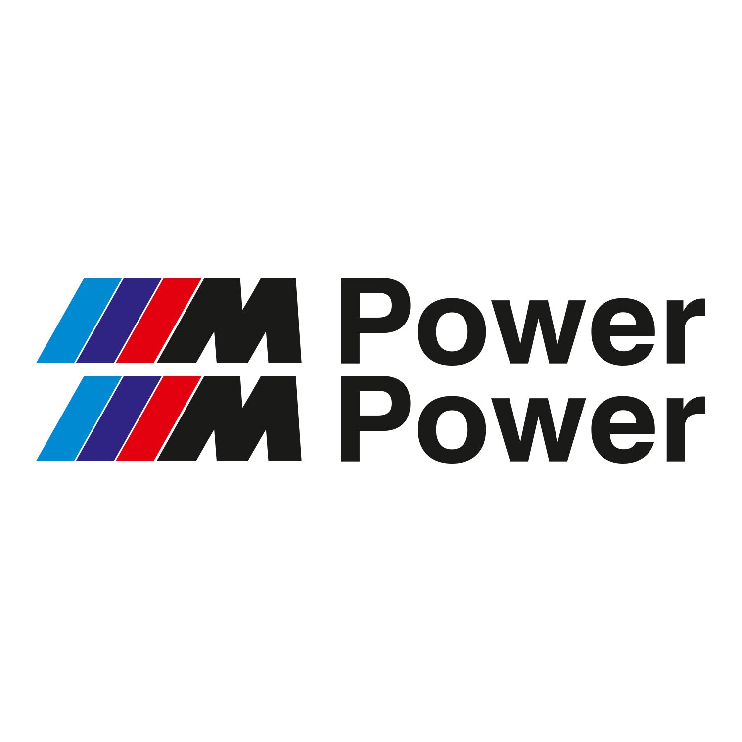 Bmw M Power Sticker 2 Adet Ufaks Bmw M Power Sticker 2 Adet Ufaks