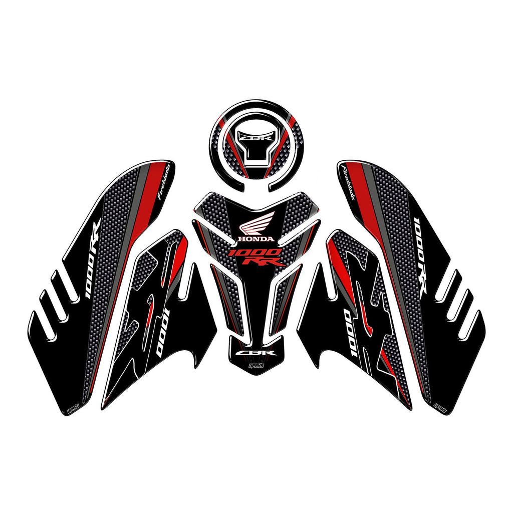 Honda CBR 1000 RR Dark Pulse Tank Pad Set (2019)