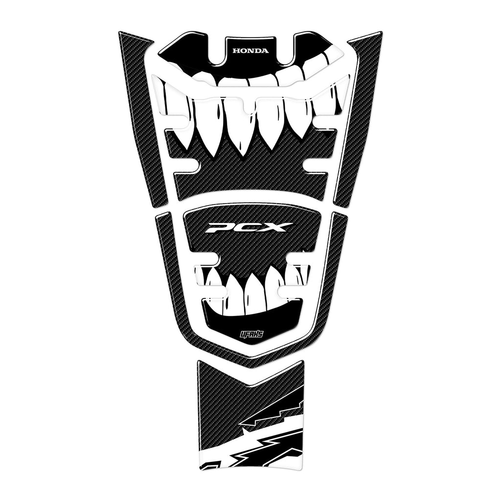 Honda PCX Scary Teeth Tank Pad (2021-2024)