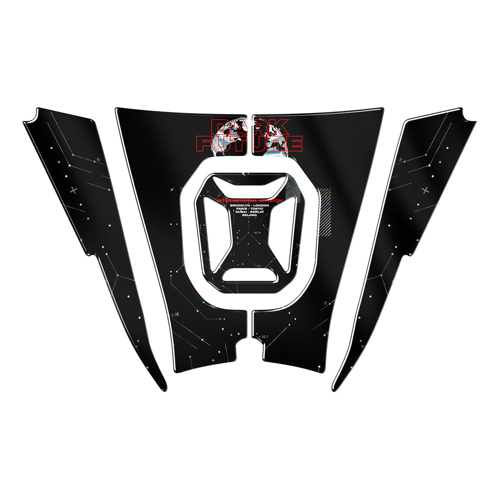 RKS Reale 125 Dark Future Metallic Tank Pad Seti (2024-2026)