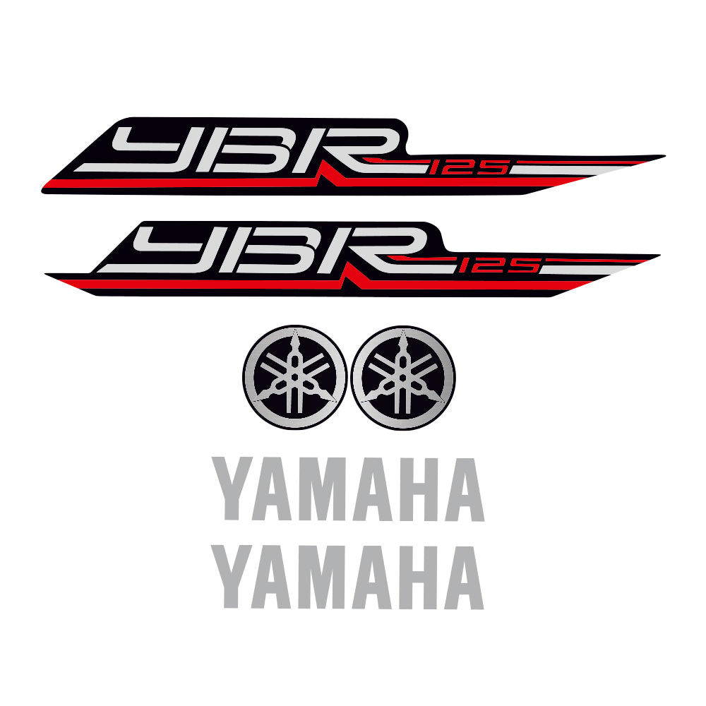 Yamaha YBR 125 ESD Depo Sticker Set
