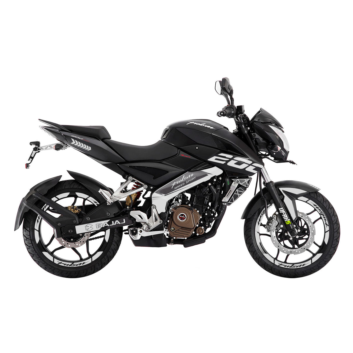 Bajaj Pulsar NS 200 Full Sticker Seti