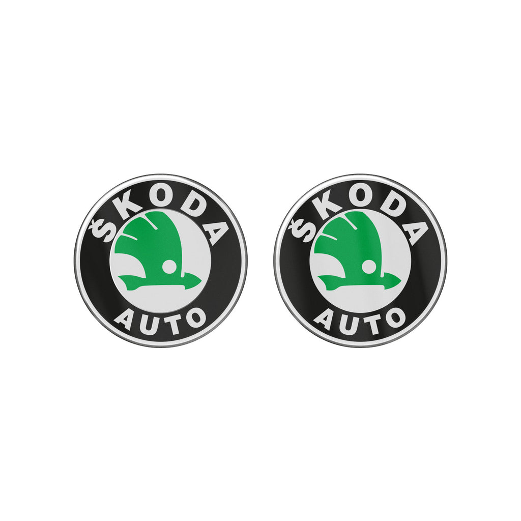 Skoda 3D Sticker 2 Adet