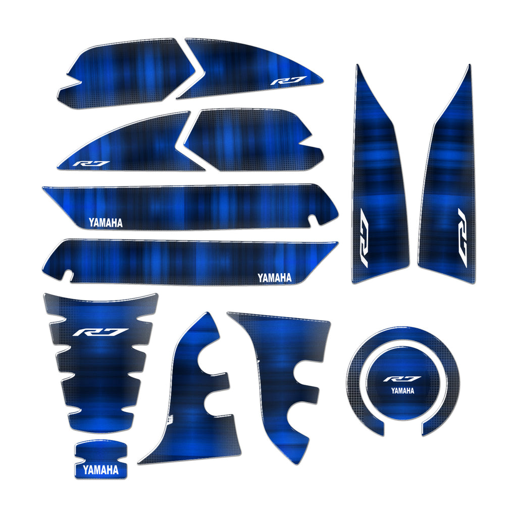Yamaha R7 Tank Pad Seti